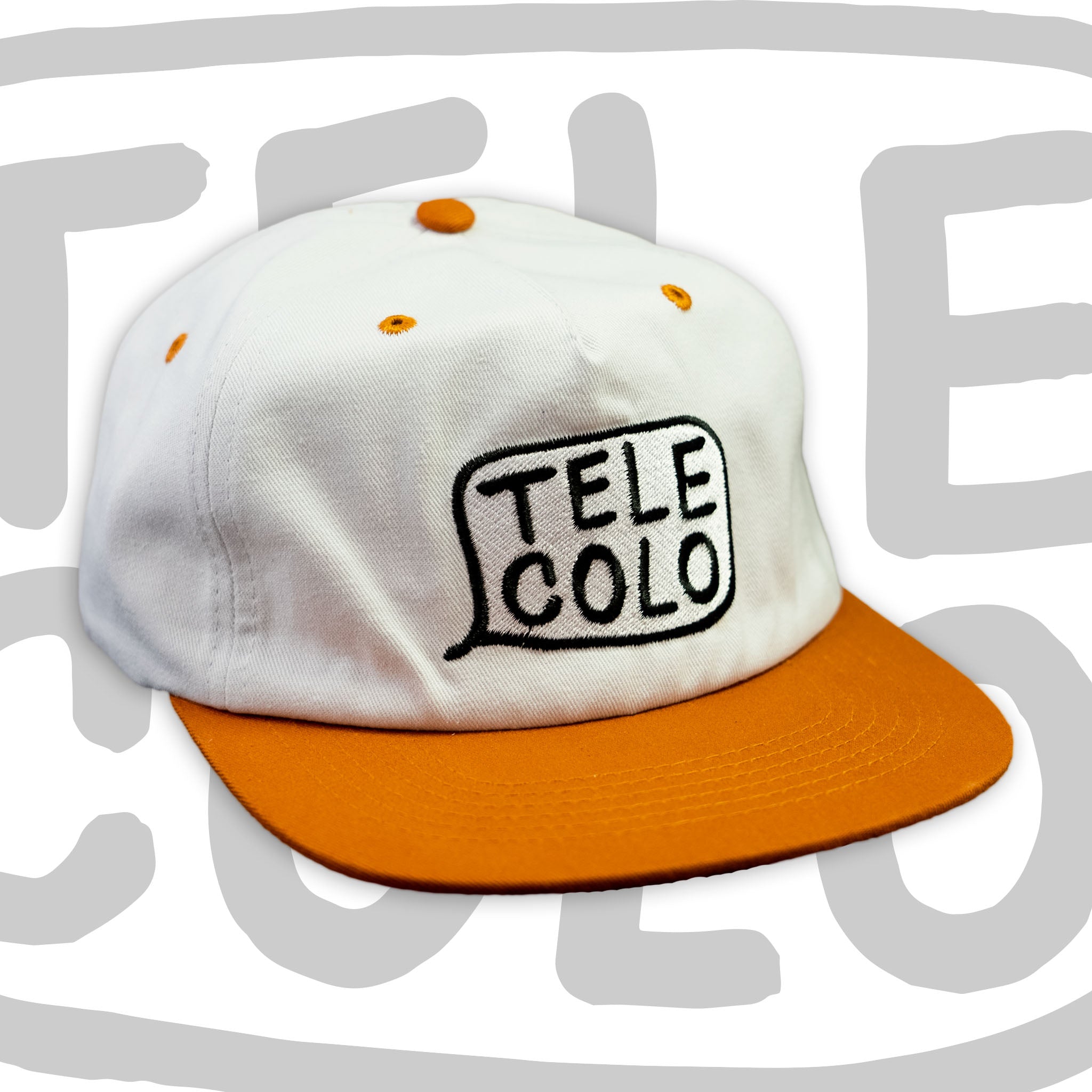"Talking Bubble" Unstructured 5-Panel Snapback Hat – TELE COLO